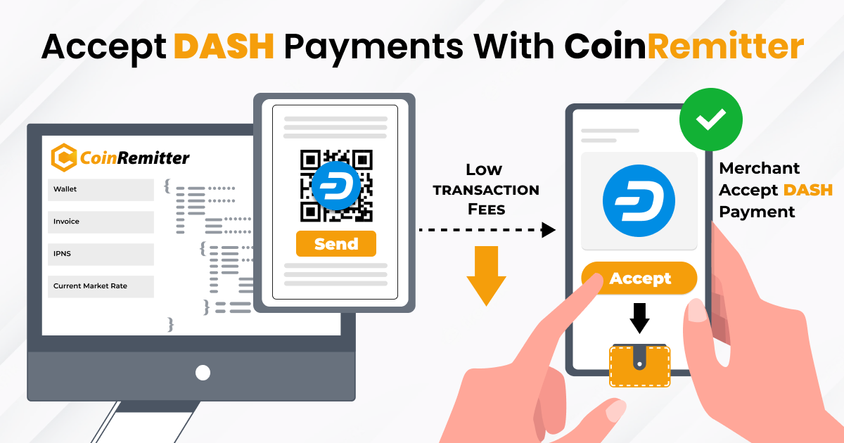 Accept DASH Crypto Payments | Easy, Fast, and Secure