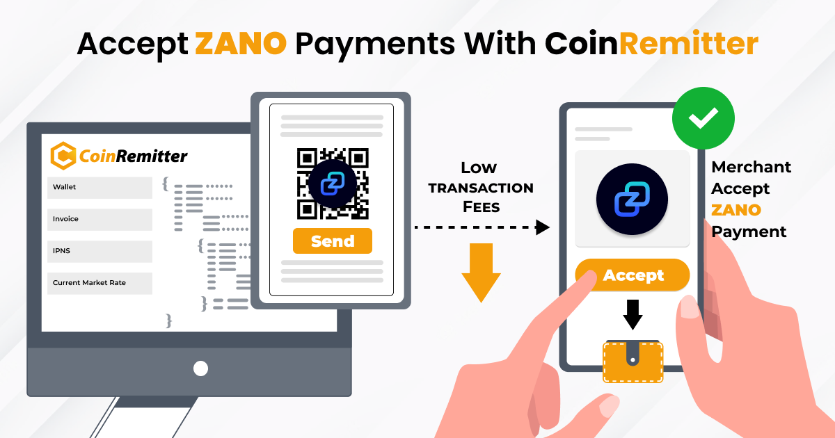 Accept ZANO Coin Payments | Easy, Fast, and Secure